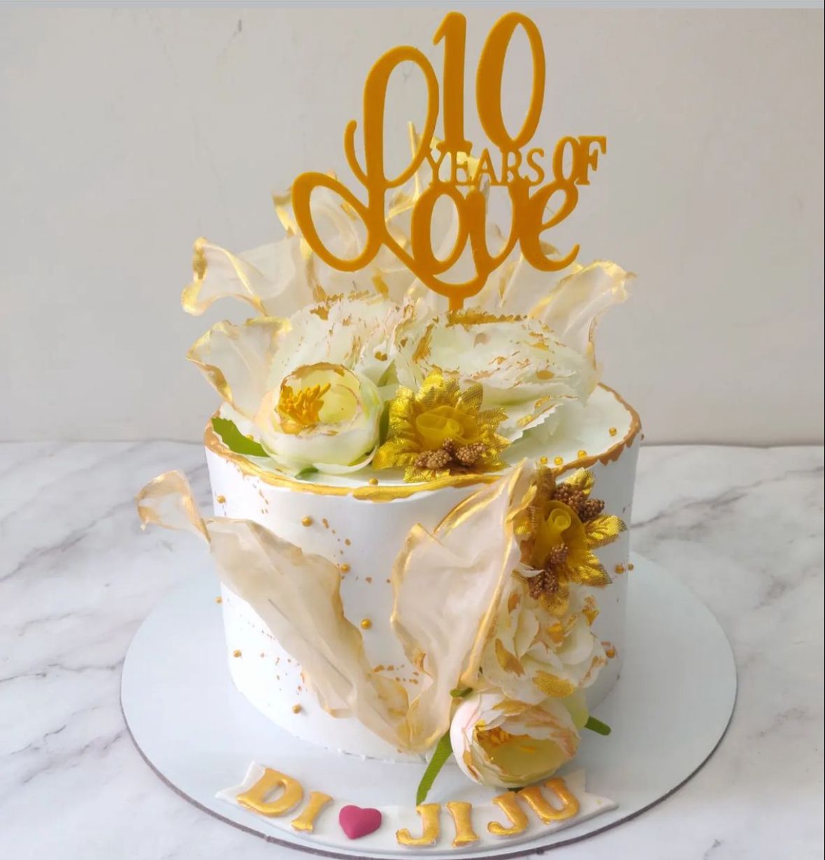 Years of love customised year Cake Toppers – Printopia India