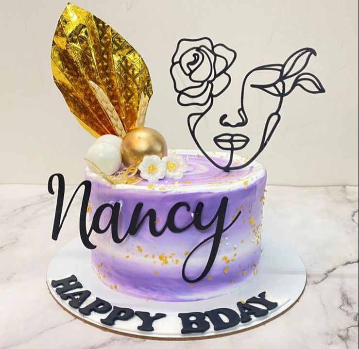 Abstract Face Cake Toppers – Printopia India